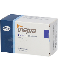 Buy Inspra online with the same day delivery at a low price with MedsGo